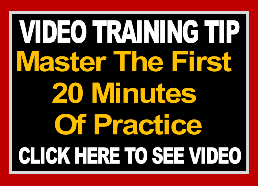 Master The First 20 Minutes Of Practice | Strike Zone Academy - 30 ...